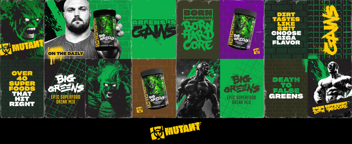 MUTANT®️ | BORN DIFFERENT BORN HARDCORE