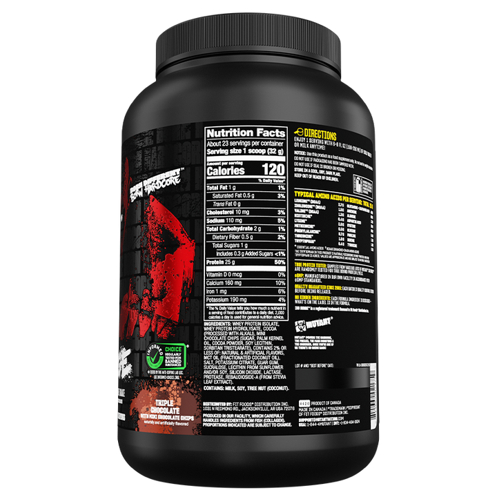MUTANT®️ ISO SURGE™ 1.6LBS | Gourmet Whey Protein Isolate Shake