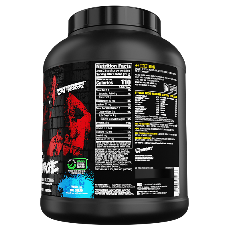 MUTANT®️ ISO SURGE™ 5LBS | Gourmet Whey Protein Isolate Shake