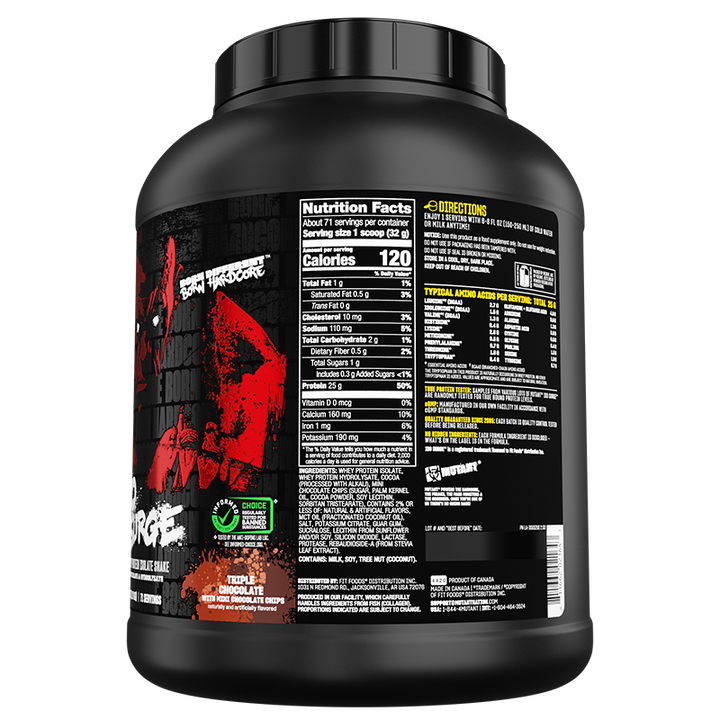 MUTANT®️ ISO SURGE™ 5LBS | Gourmet Whey Protein Isolate Shake