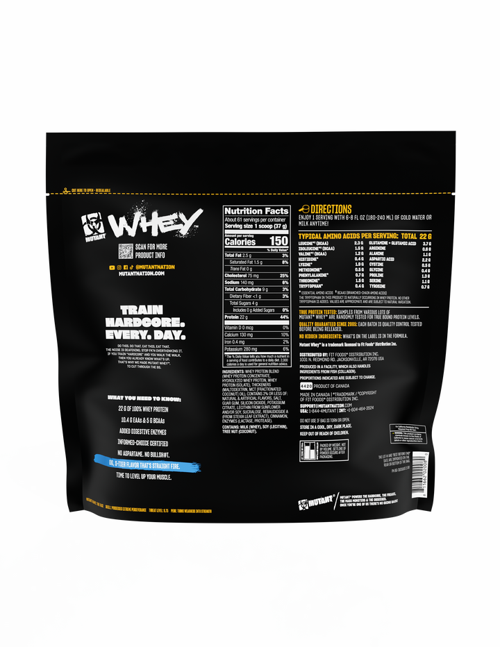 MUTANT®️ WHEY™ | 100% GOURMET WHEY PROTEIN MIX