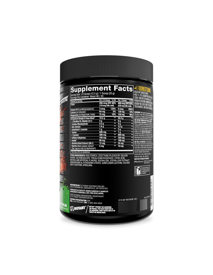 MUTANT® ALL-IN™ - Full-Dose Pre-Workout