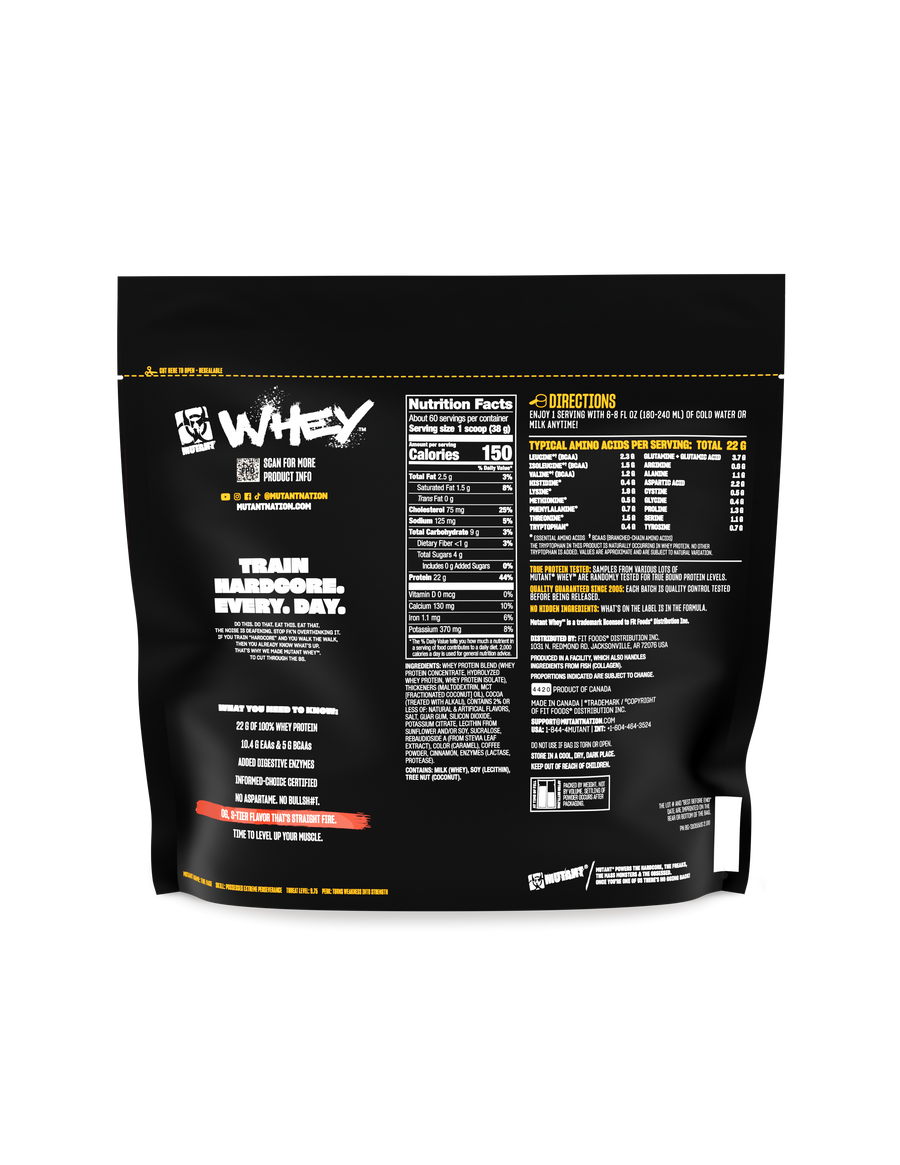 MUTANT®️ WHEY™ | 100% GOURMET WHEY PROTEIN MIX